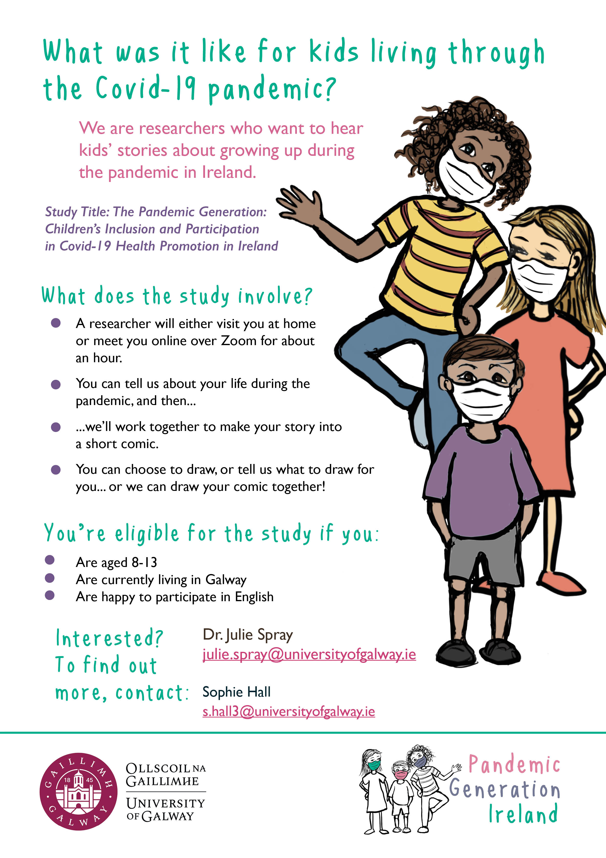 Pandemic Generation Ireland Project – Julie Spray